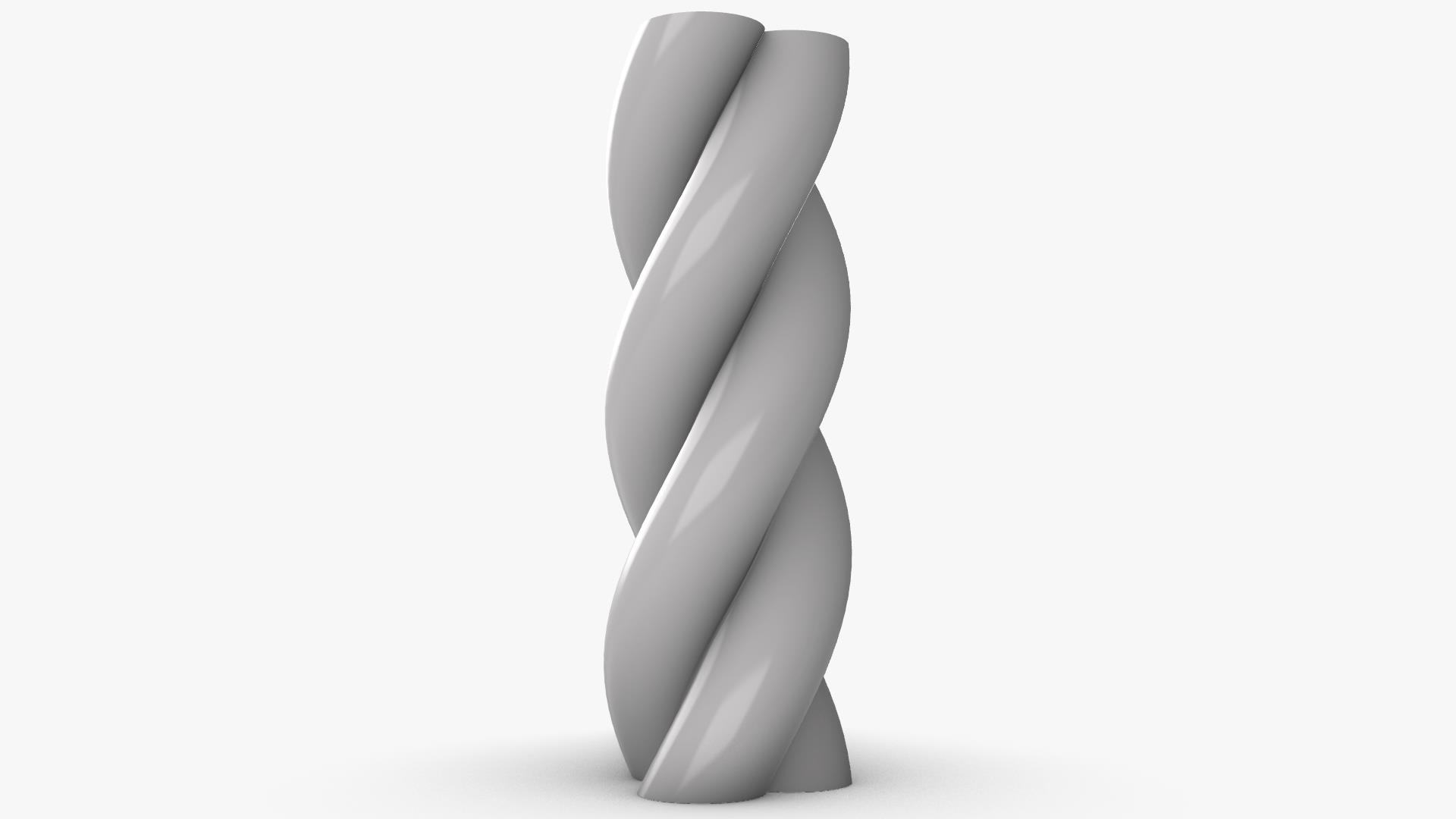 Twisting Triple Column 3D - TurboSquid 2281375