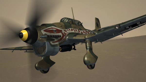 Junkers Ju 87 3D Models for Download | TurboSquid