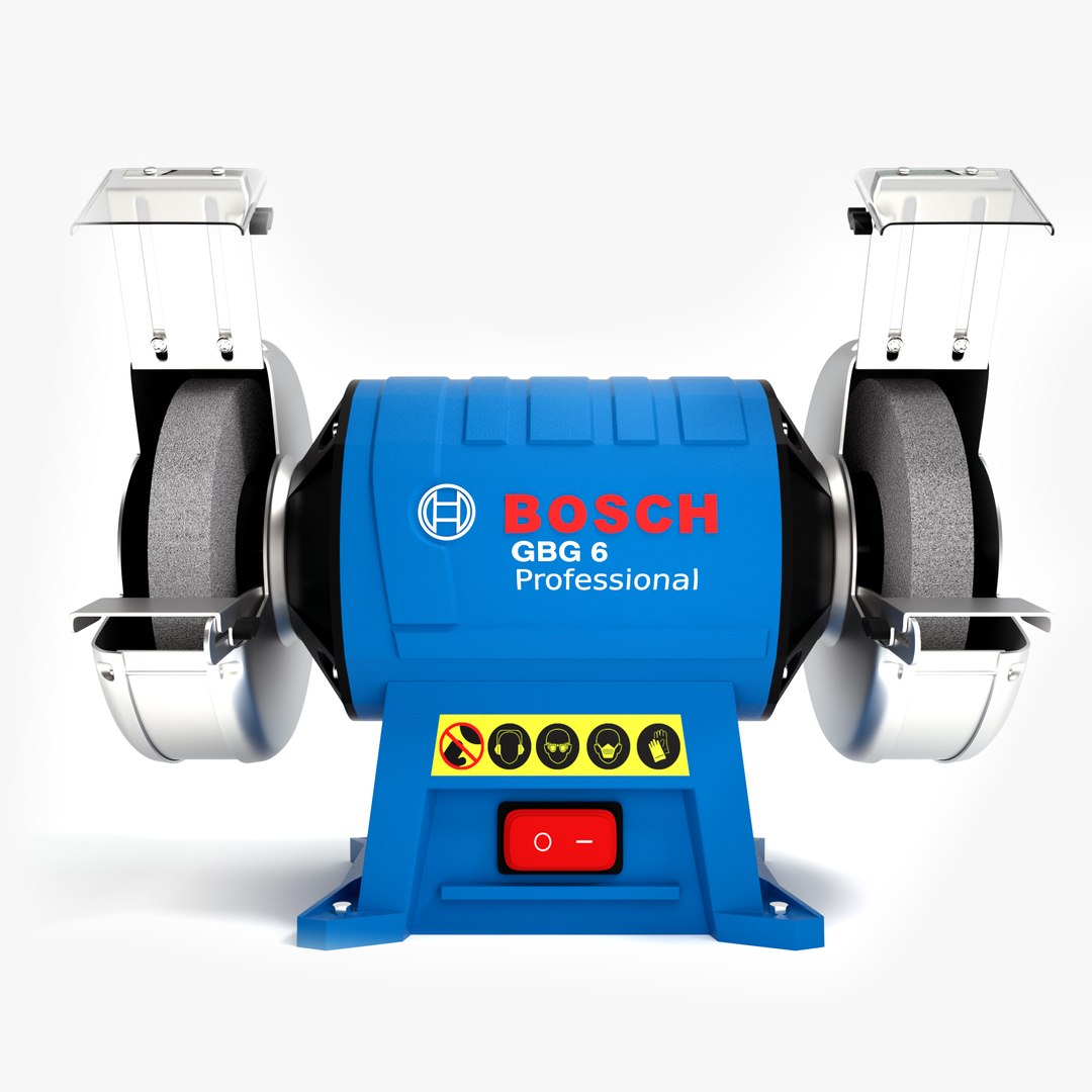 3d model bench grinder