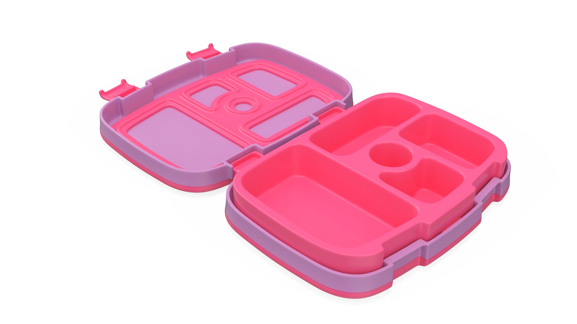 Lunch Box Bentgo Kids Open Pink 3D model - TurboSquid 2150153