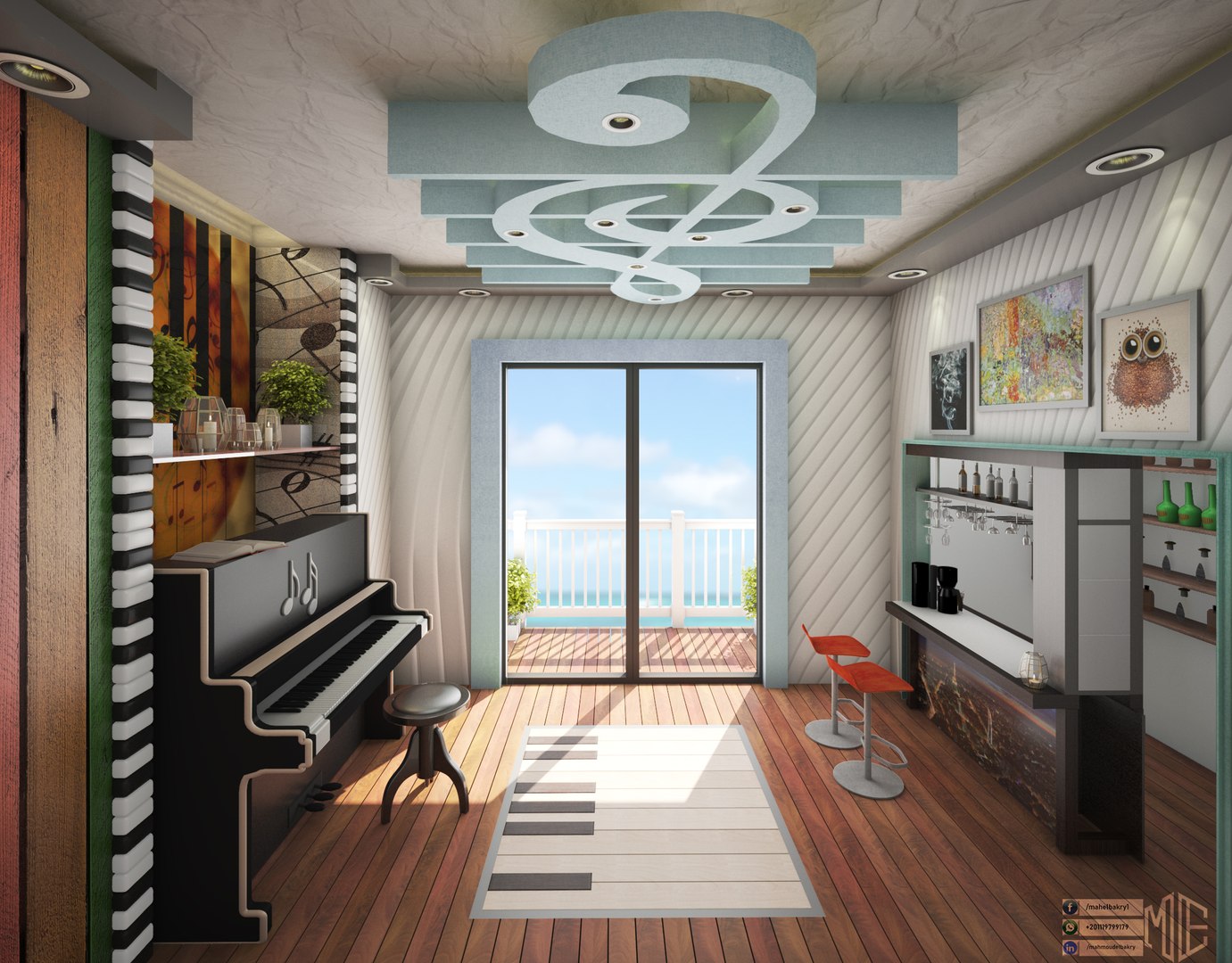 Music Drinks Model - TurboSquid 1339375