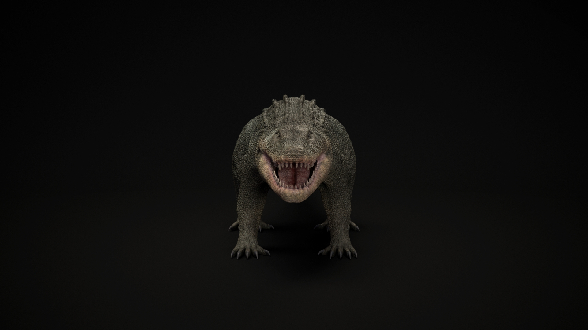 Extinct Mekosuchinae Quinkana 3D - TurboSquid 2328190
