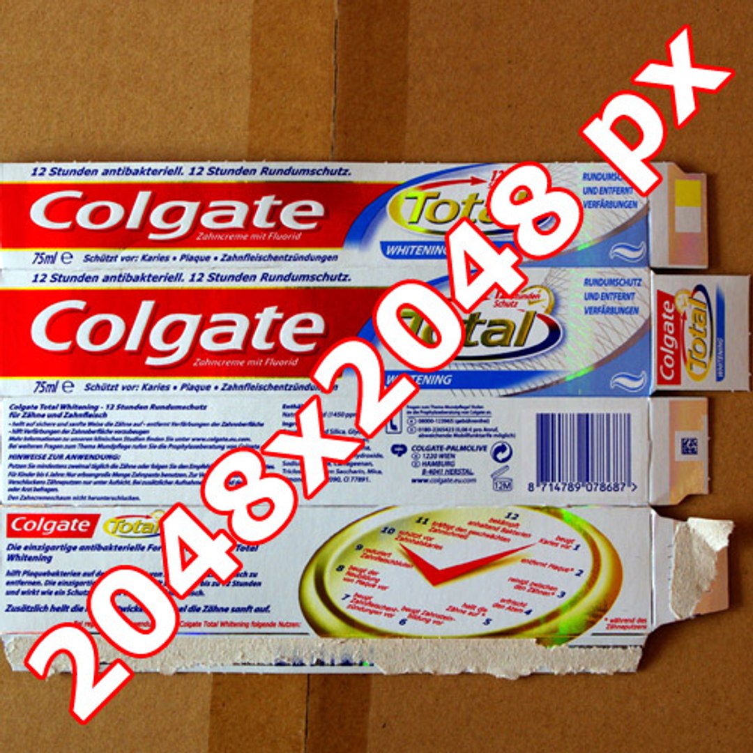 3d Model Of Toothpaste Box