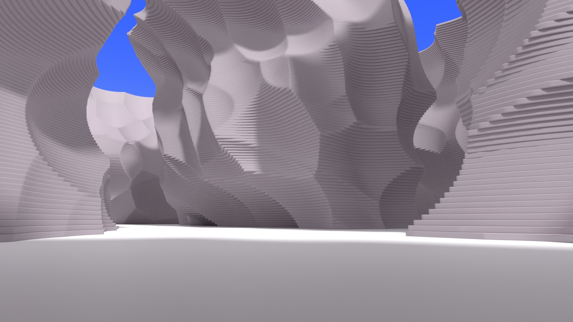 3D Abstract Environment Layered - TurboSquid 1497965