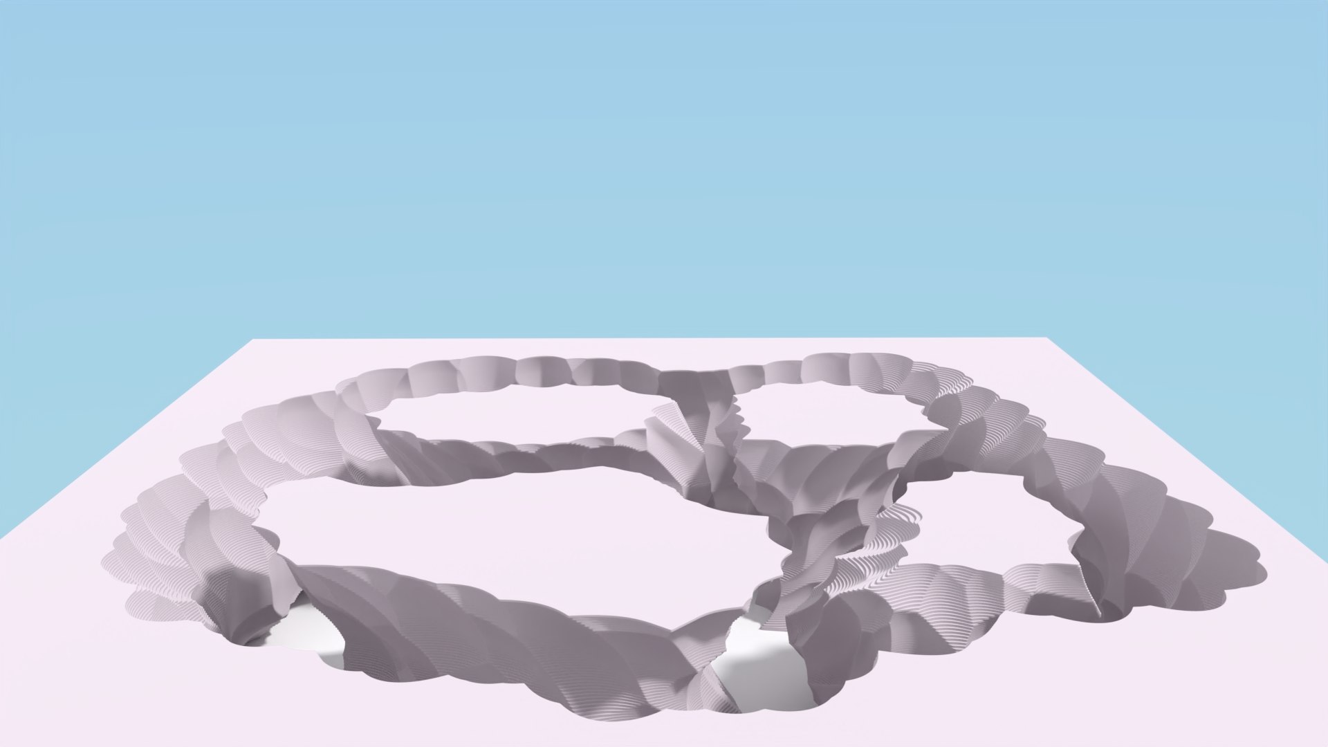 3D Abstract Environment Layered - TurboSquid 1497965