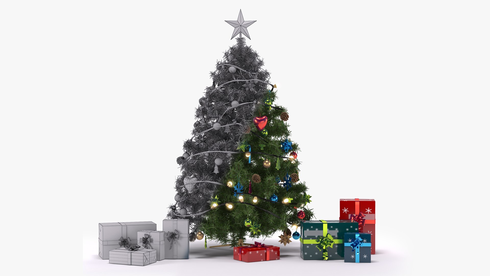 Christmas Tree 3D Model - TurboSquid 2003446