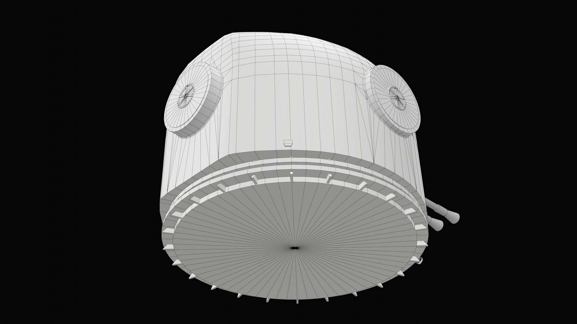 3D Oto Melara Breda 40-70 Naval Gun Model - TurboSquid 2287070