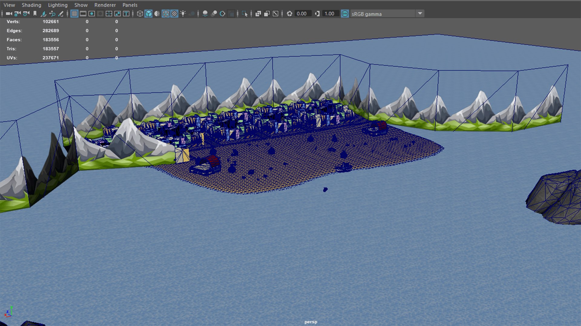3D Summer Beach Environment - TurboSquid 1752089