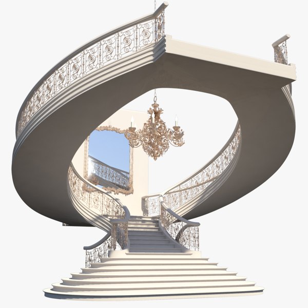 Free 3D Stairs Models | TurboSquid