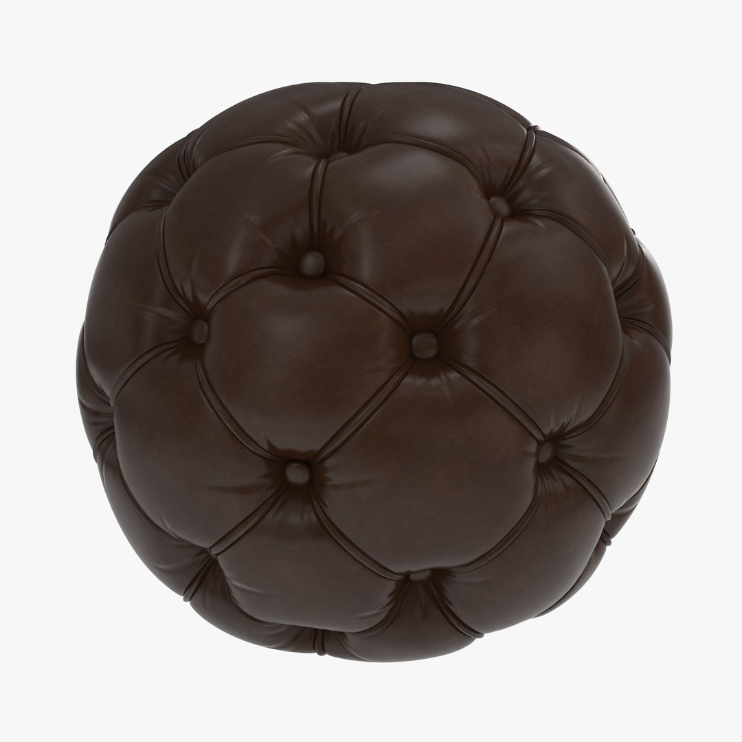 sphere pouf 3d model
