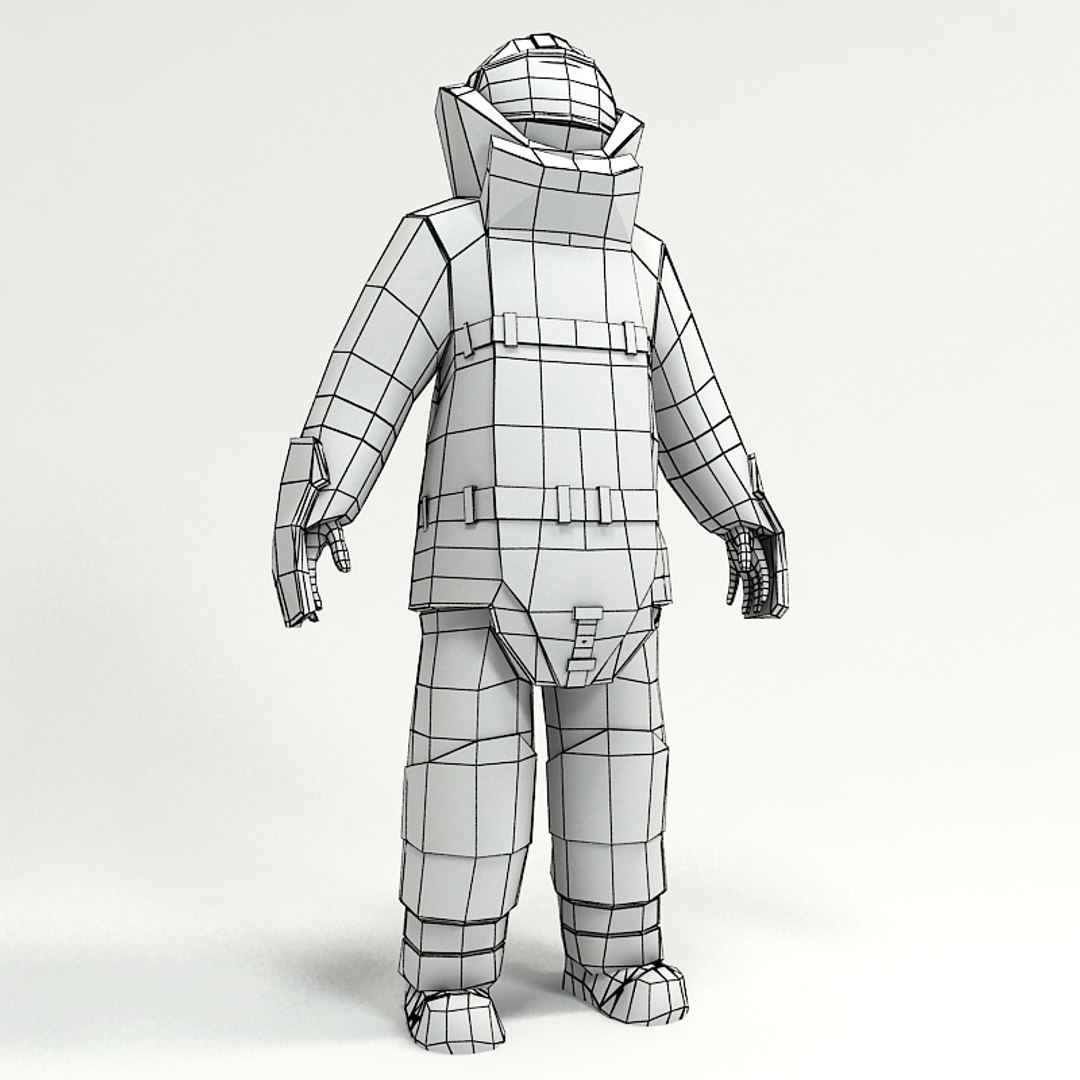 combat engineer 3d model