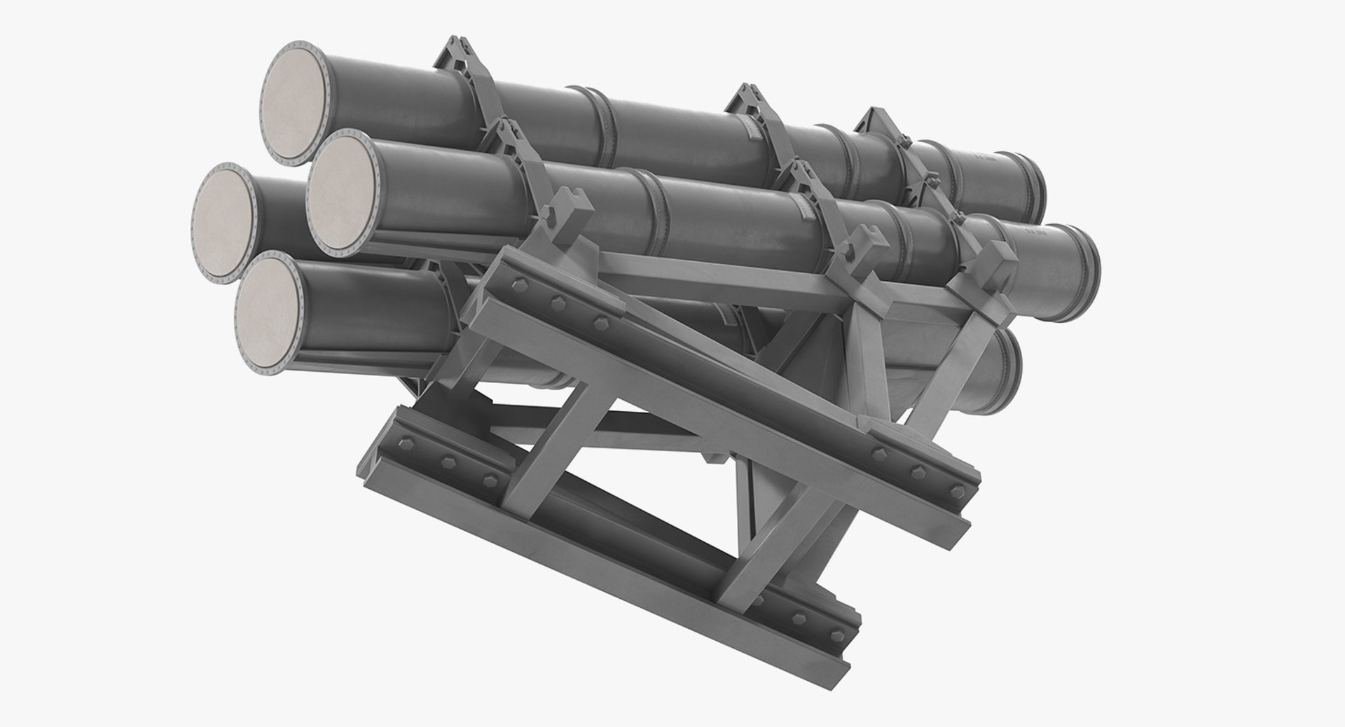 3D Mk 141 Missile Launching - TurboSquid 1394295