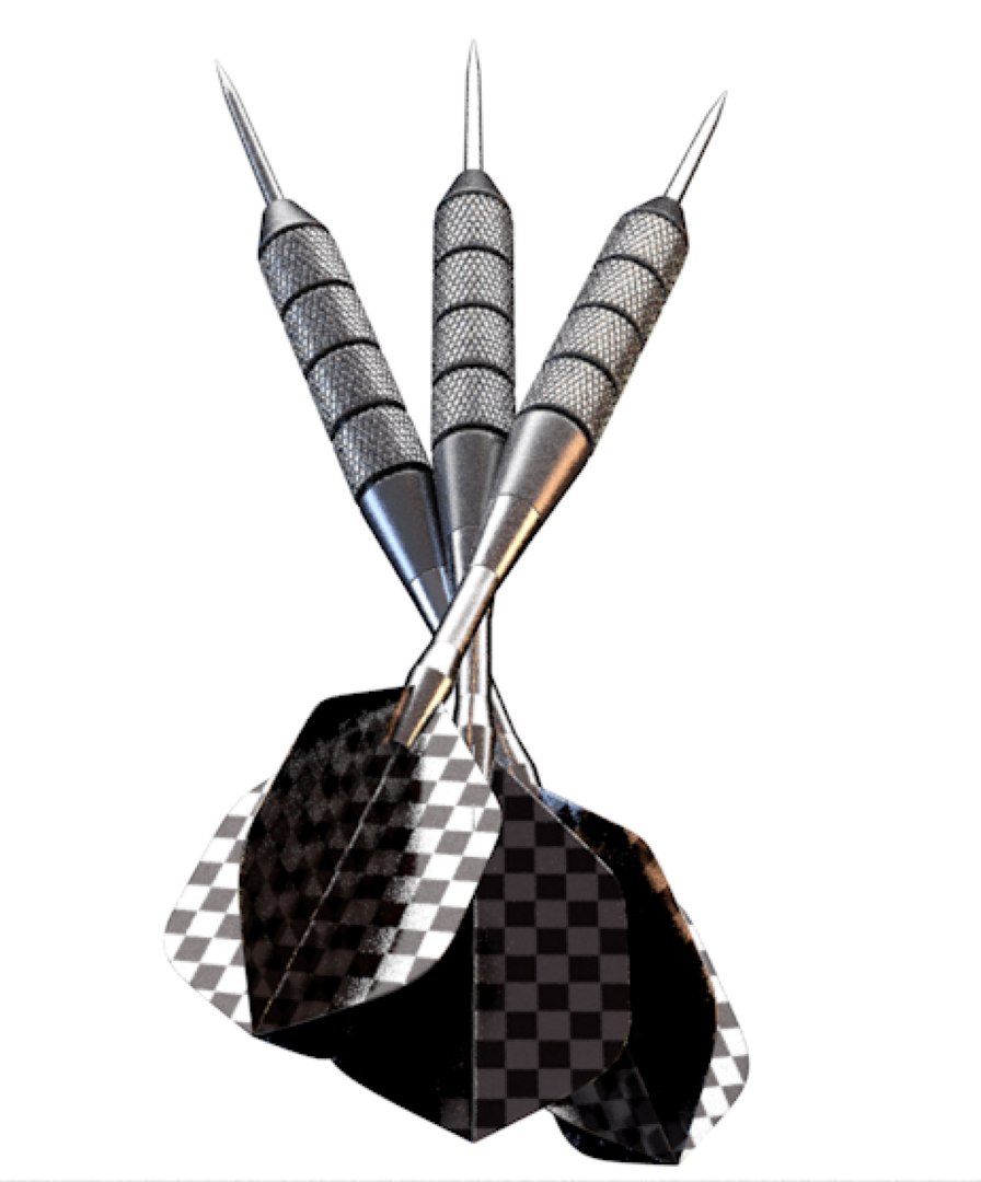 3D Set Darts Model - TurboSquid 1475212