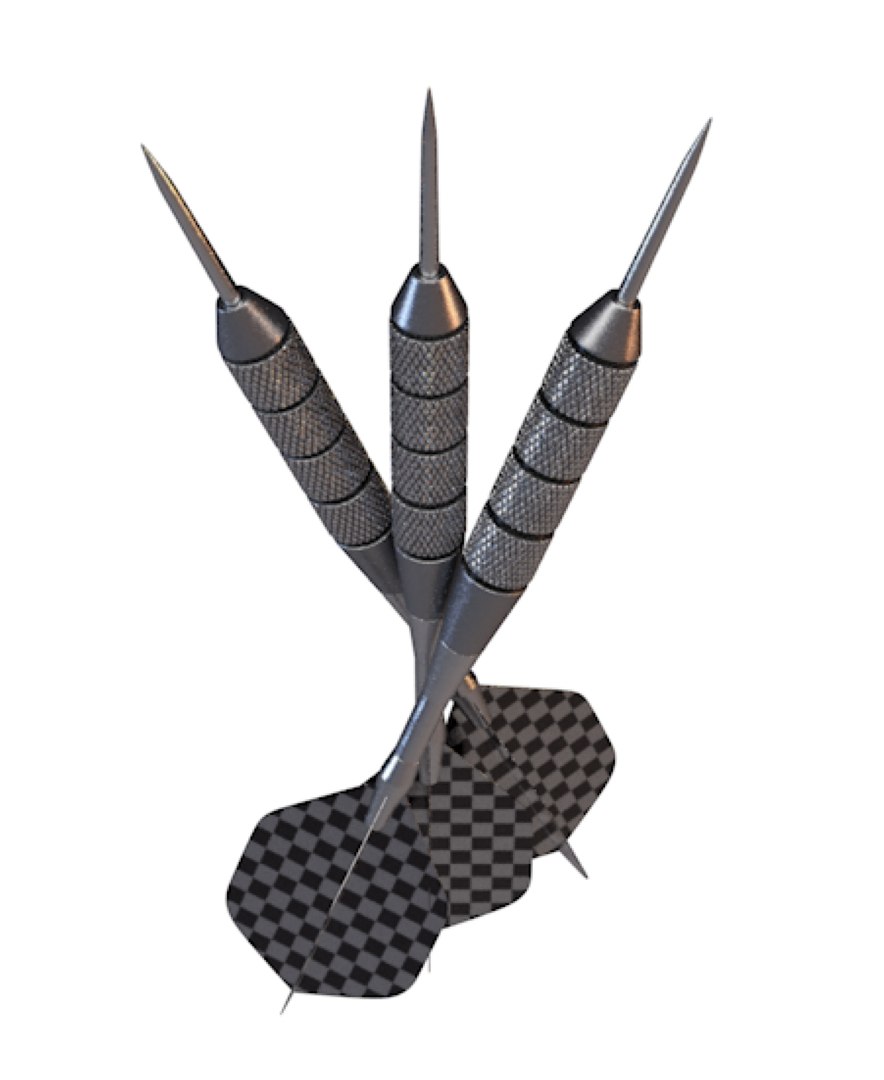 3D Set Darts Model - TurboSquid 1475212