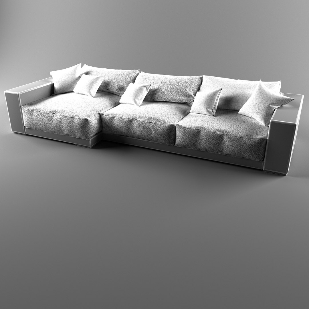 Sofa Soft 3d Model