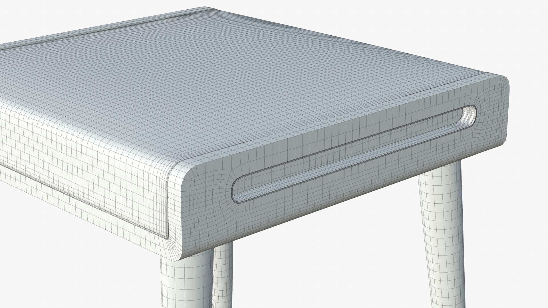 3D Wooden Stool Chair model - TurboSquid 1852698