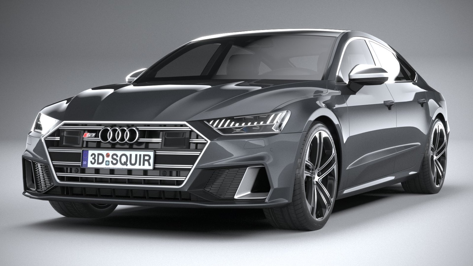 3D Audi S7 Sportback Model - TurboSquid 1484448