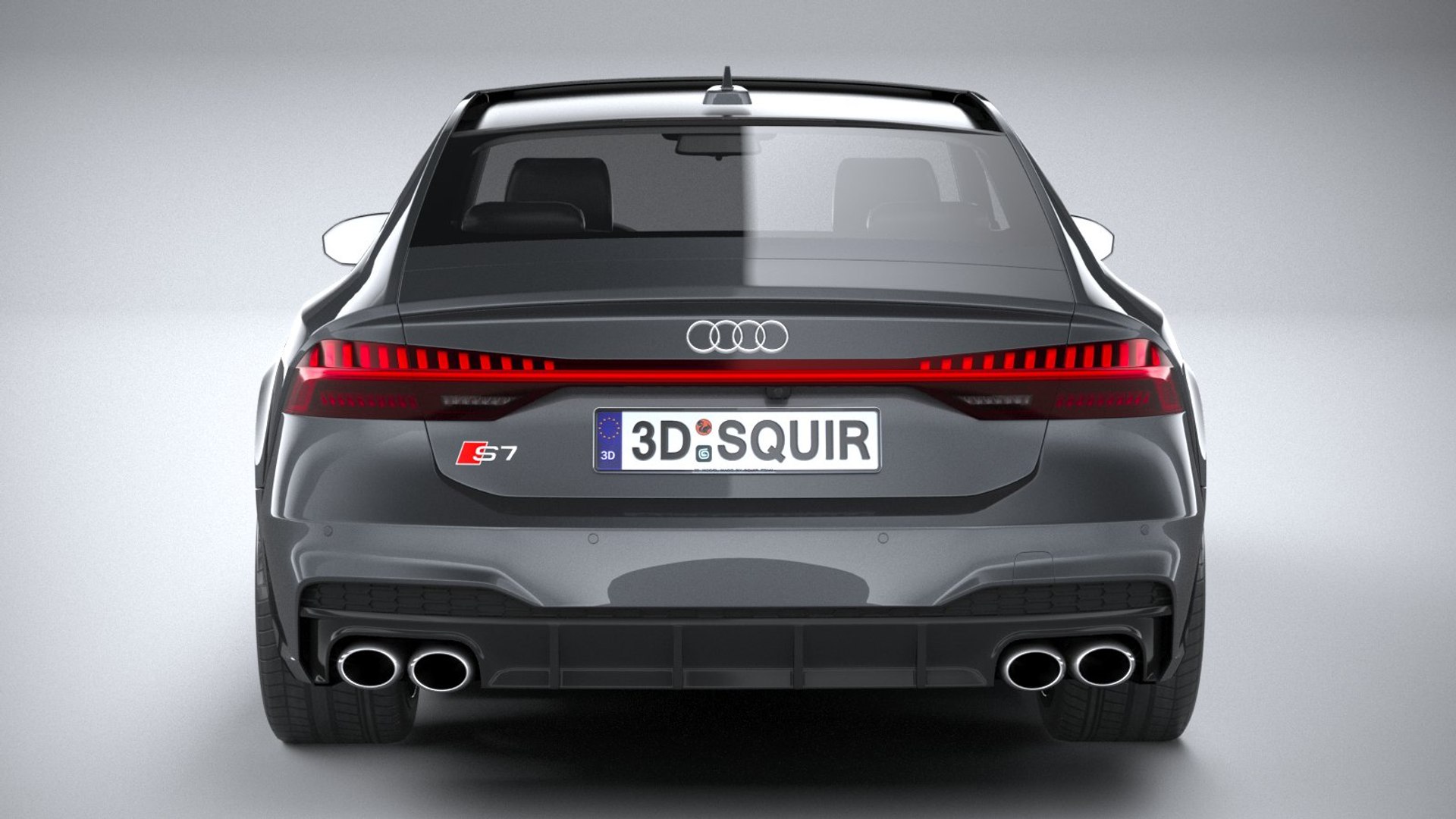 3D Audi S7 Sportback Model - TurboSquid 1484448