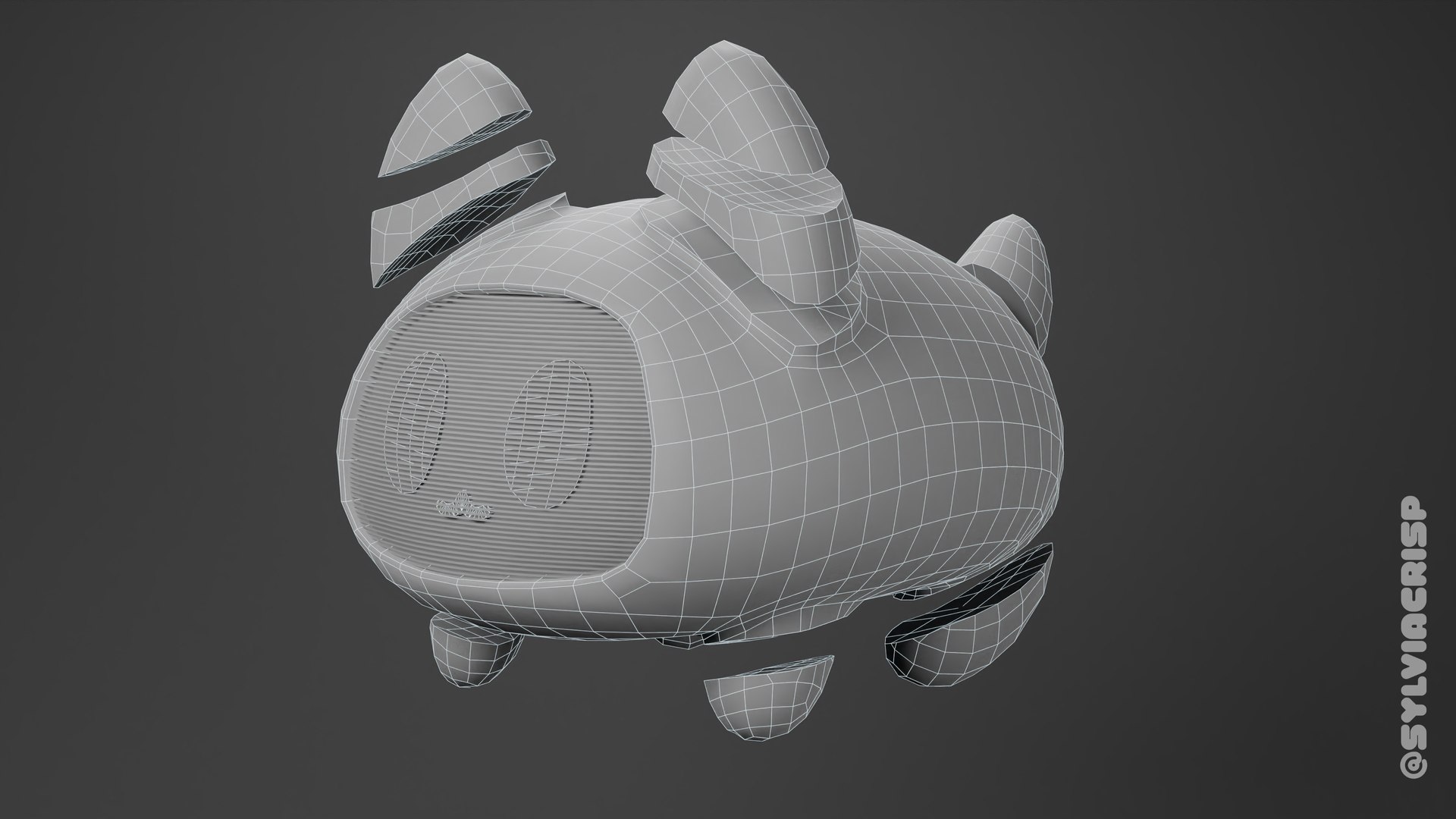 Robo Hoverkitty VRC CVR READY SylviaCrisp 3D Model - TurboSquid 1950280