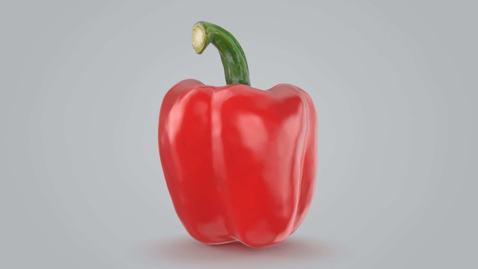 3D Red Pepper Collection 3 Model - TurboSquid 2265140