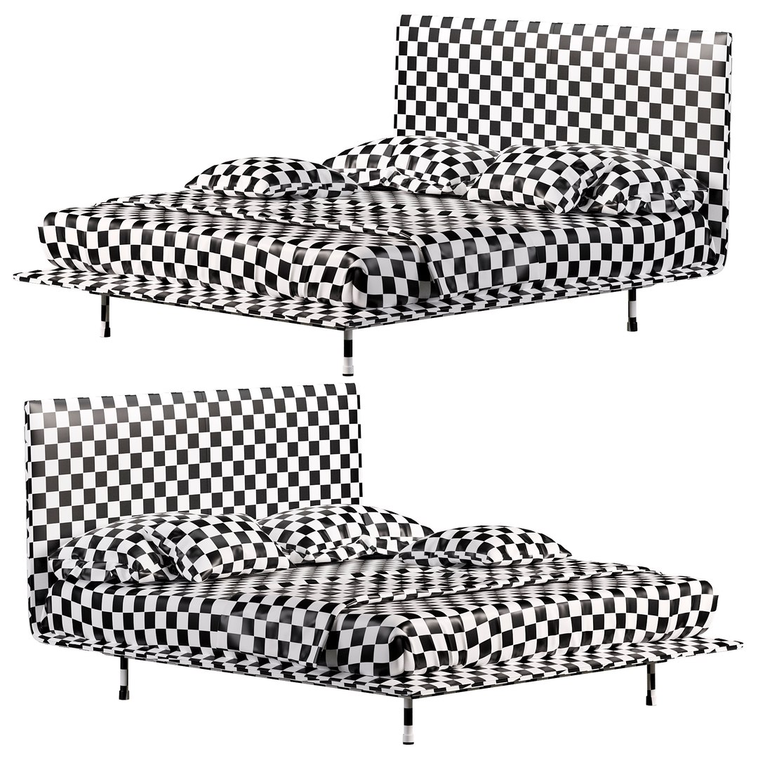 3D Thin Bed By Bonaldo - TurboSquid 1936713