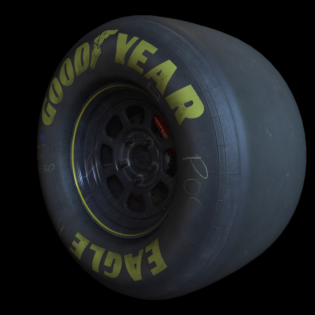 3ds Max Nascar Wheel