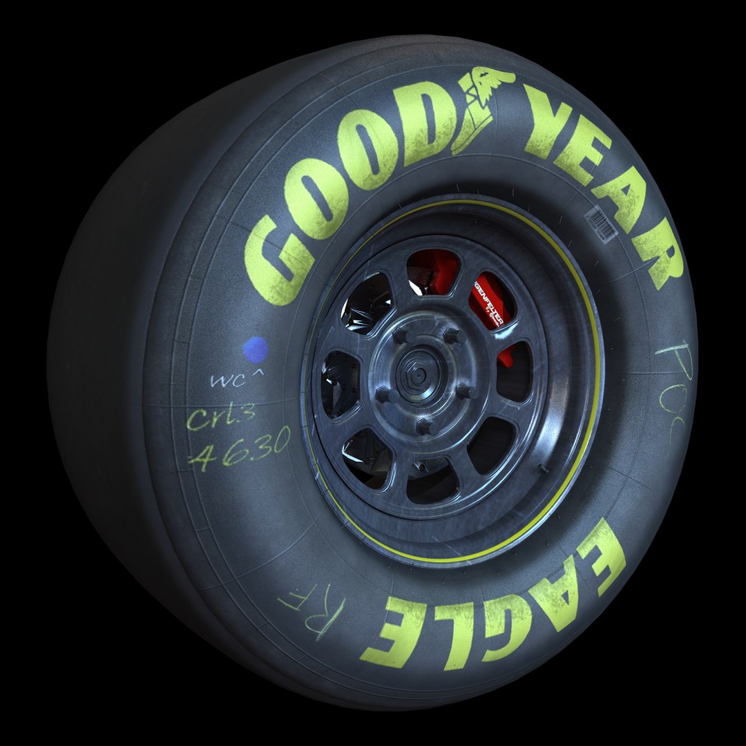 3ds Max Nascar Wheel