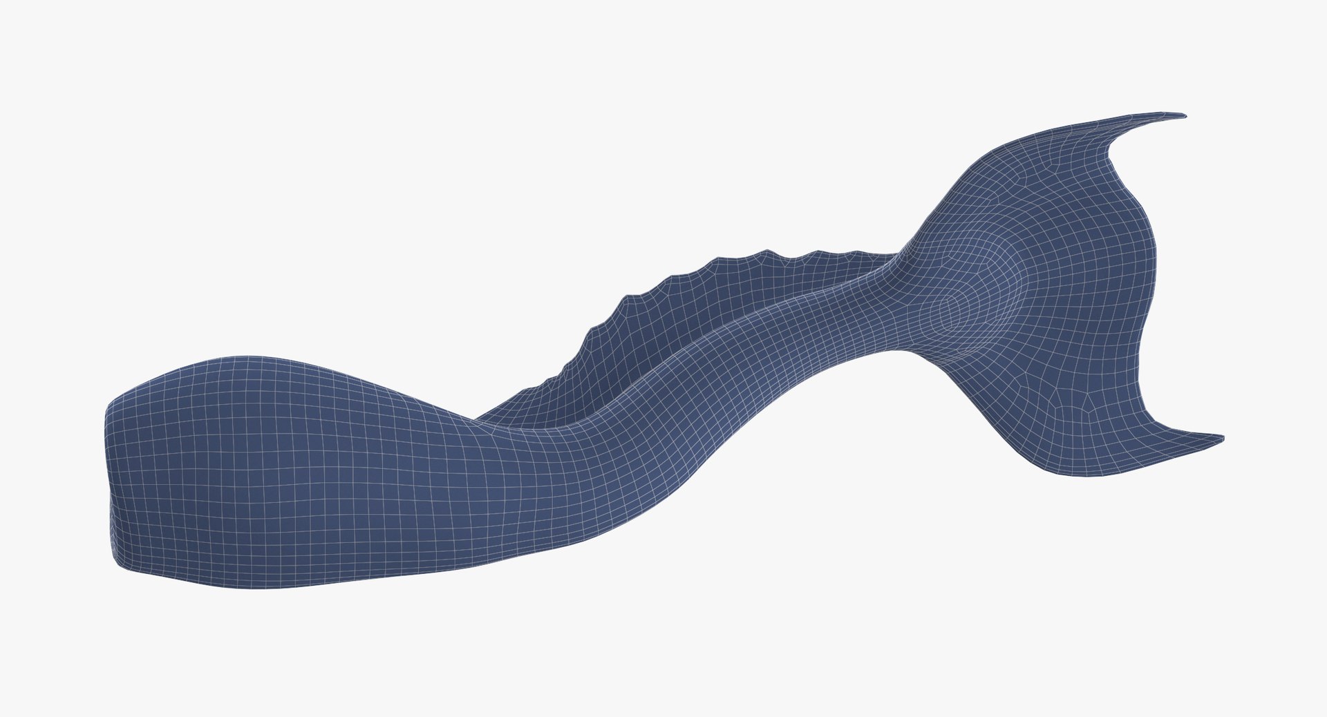 3D mermaid tail 01 swimming - TurboSquid 1243380