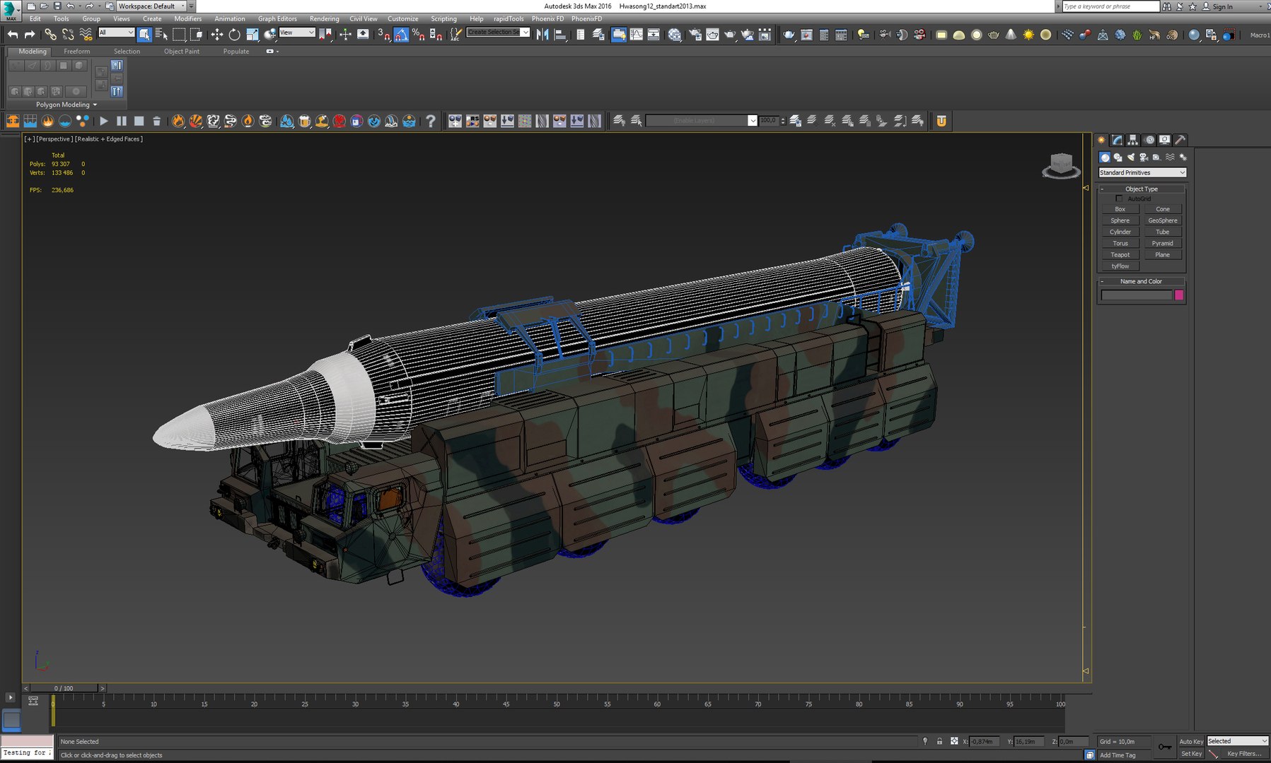 Hwasong 12 Missile Launcher 3D Model - TurboSquid 2323152