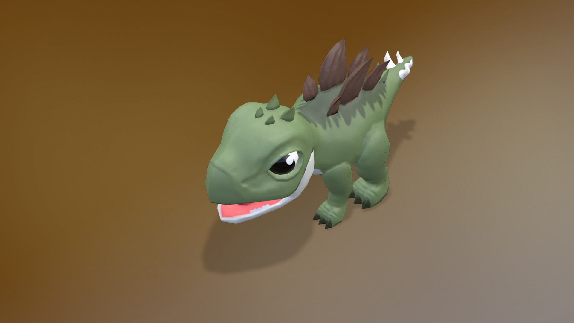 3D Stegosaurus Baby - Dinosaur Charactor - TurboSquid 2195134