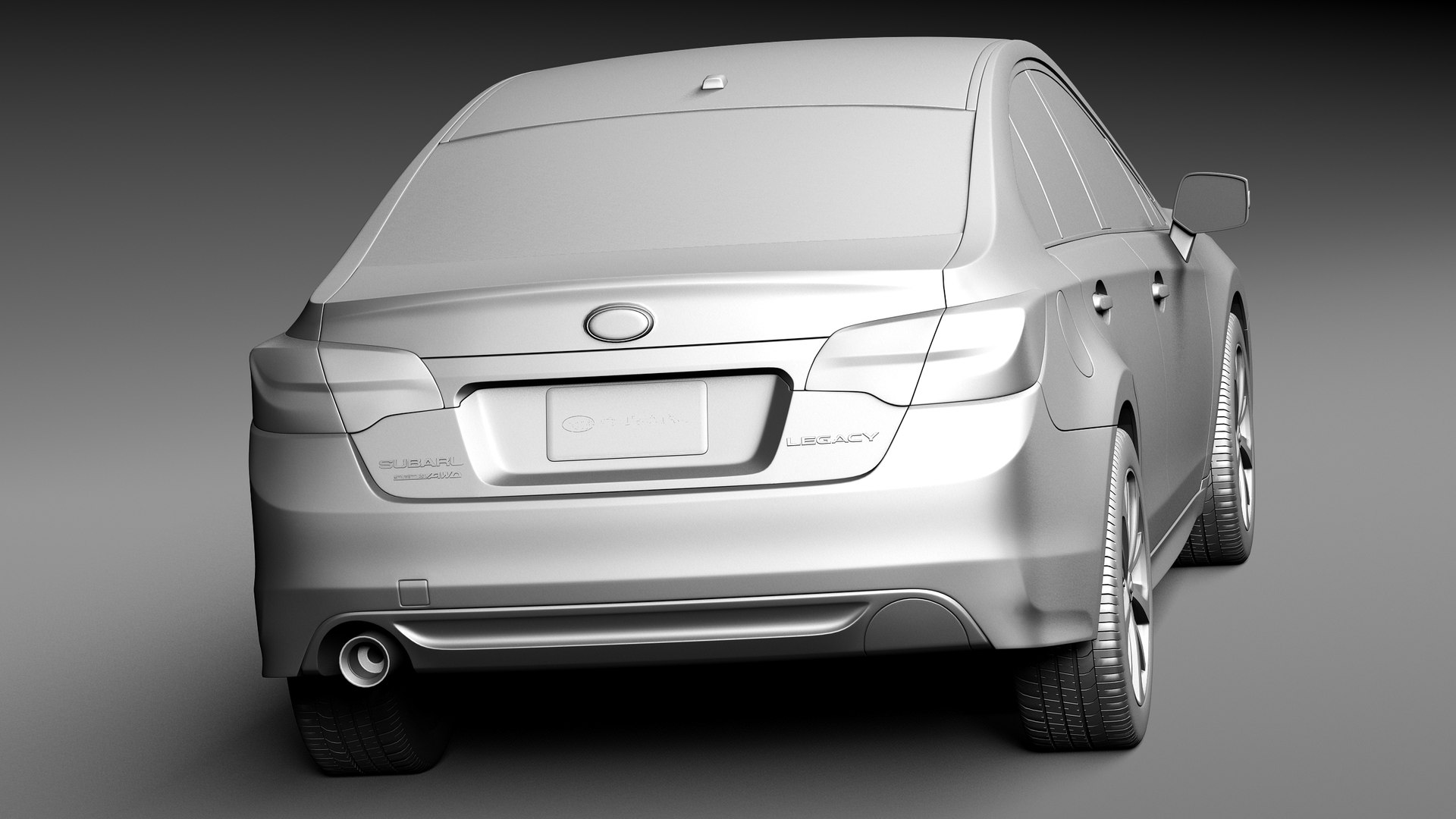 3d subaru legacy 2015