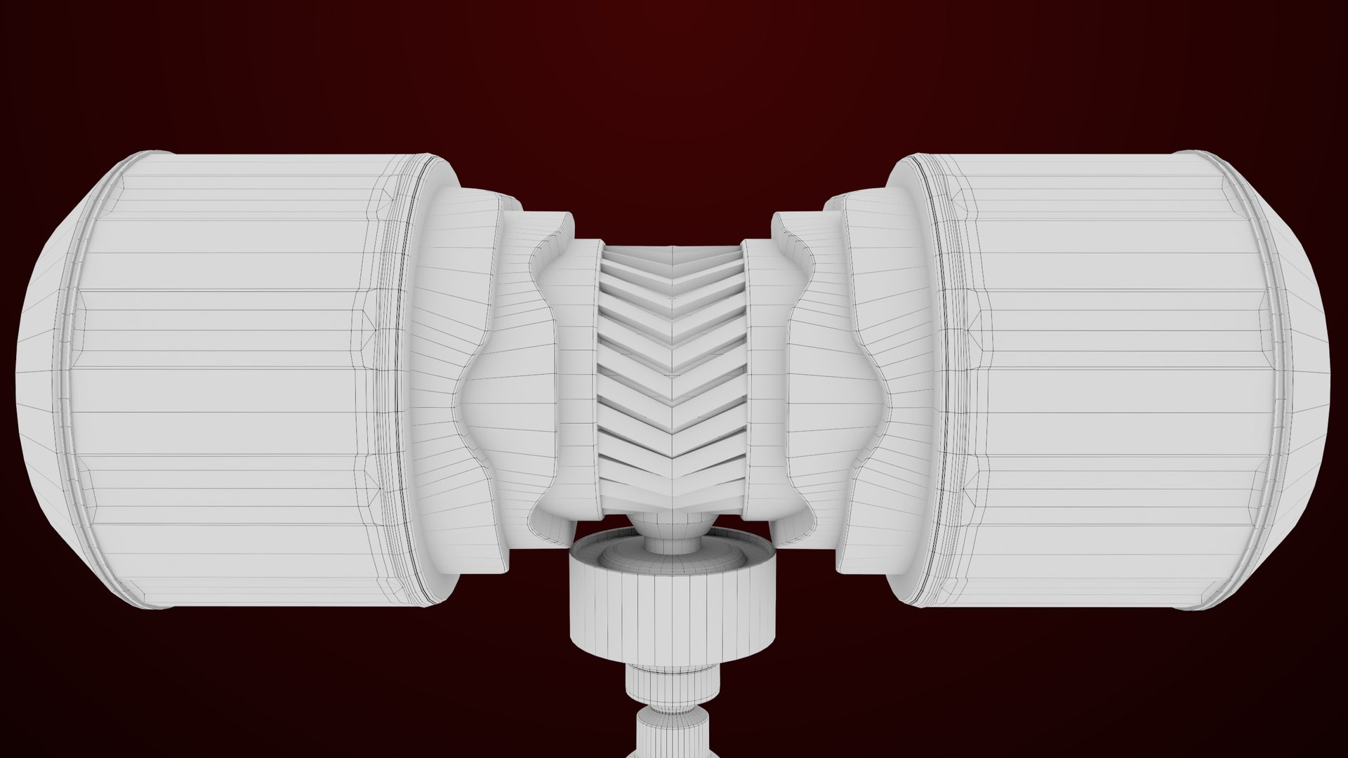 Sci Fi Battle Hammer04 All PBR Unity UE Textures Included 3D model ...