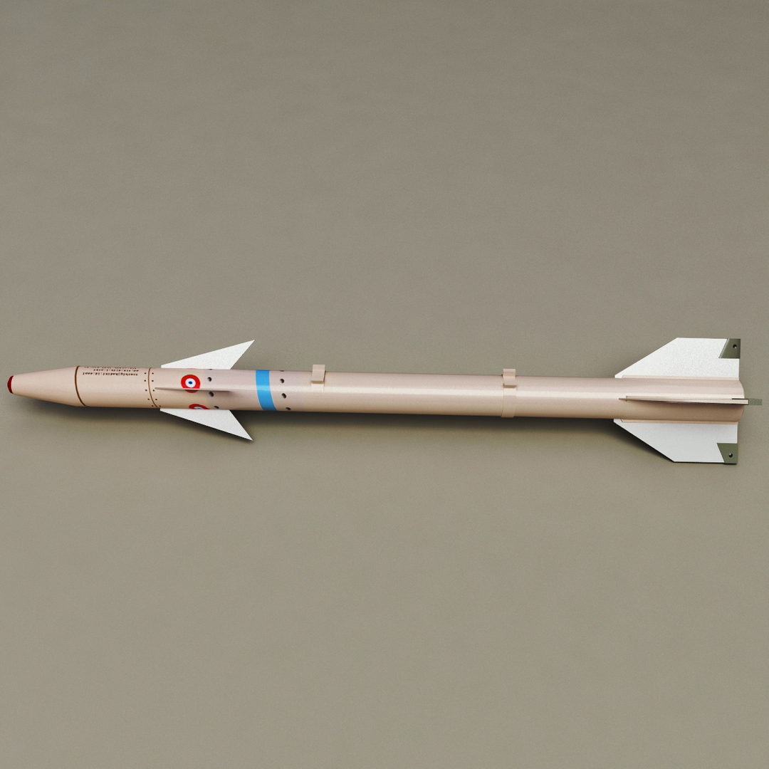 3d model rim-116 rolling airframe missile
