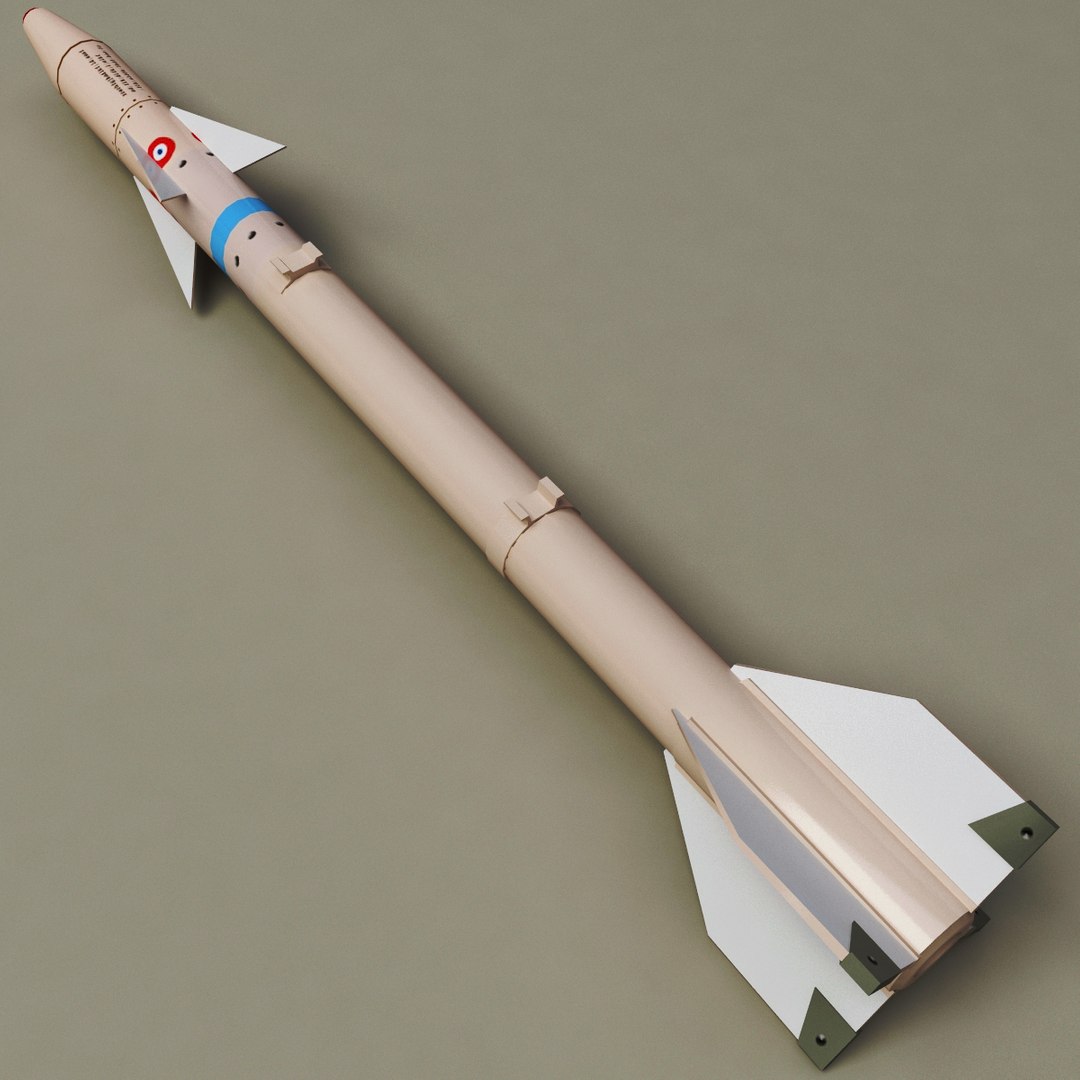 3d model rim-116 rolling airframe missile