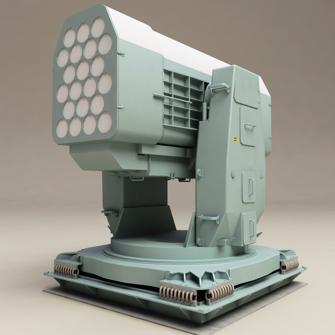 3d model rim-116 rolling airframe missile
