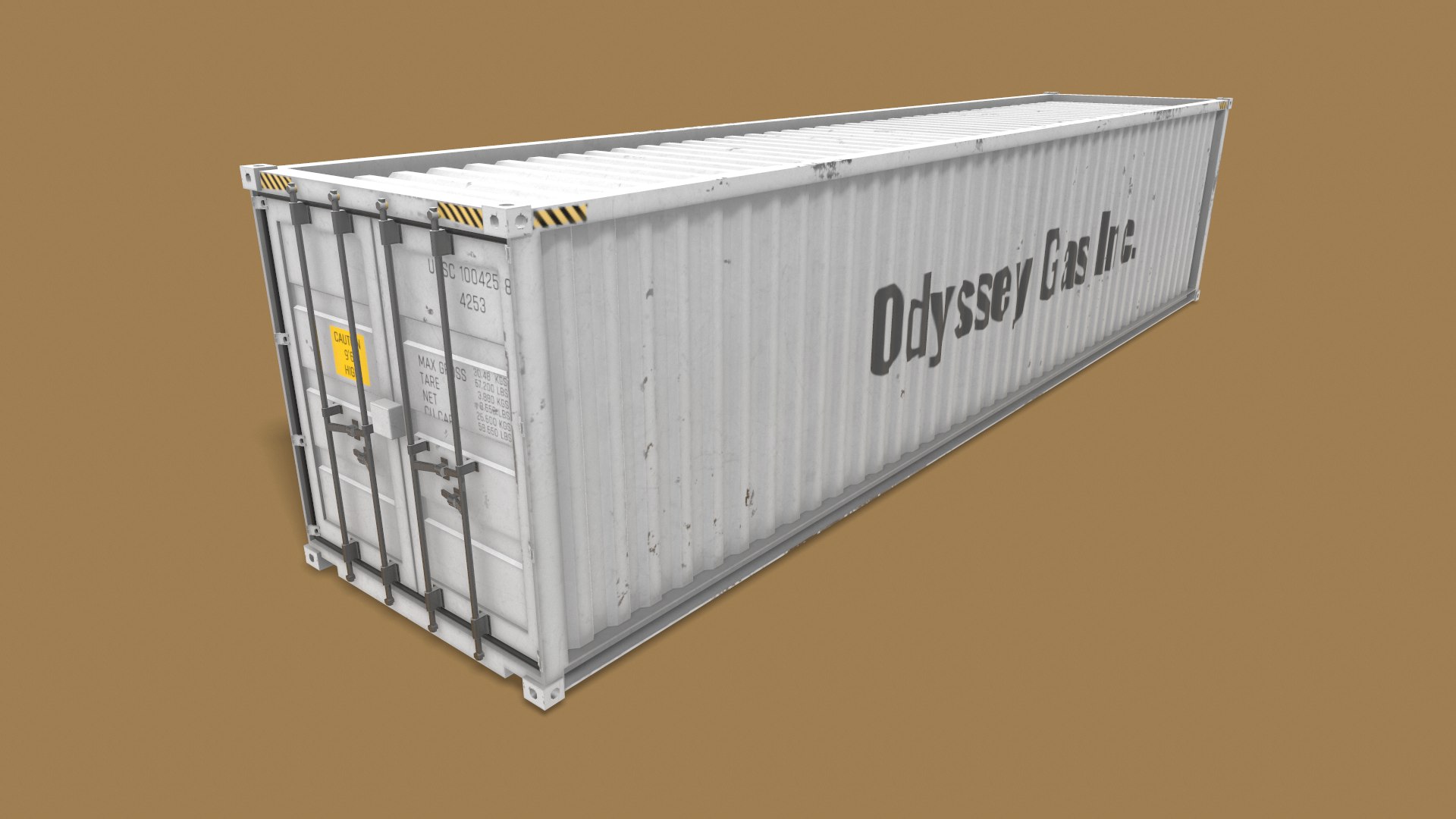 3D Shipping Container Asset - TurboSquid 2174651