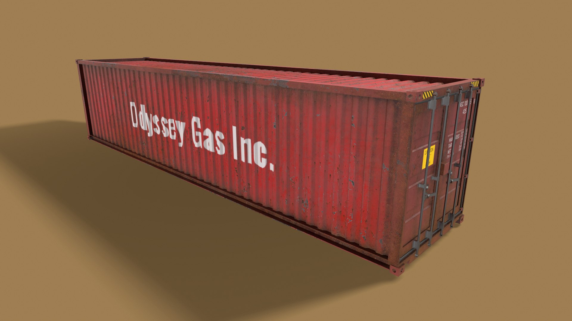 3D Shipping Container Asset - TurboSquid 2174651