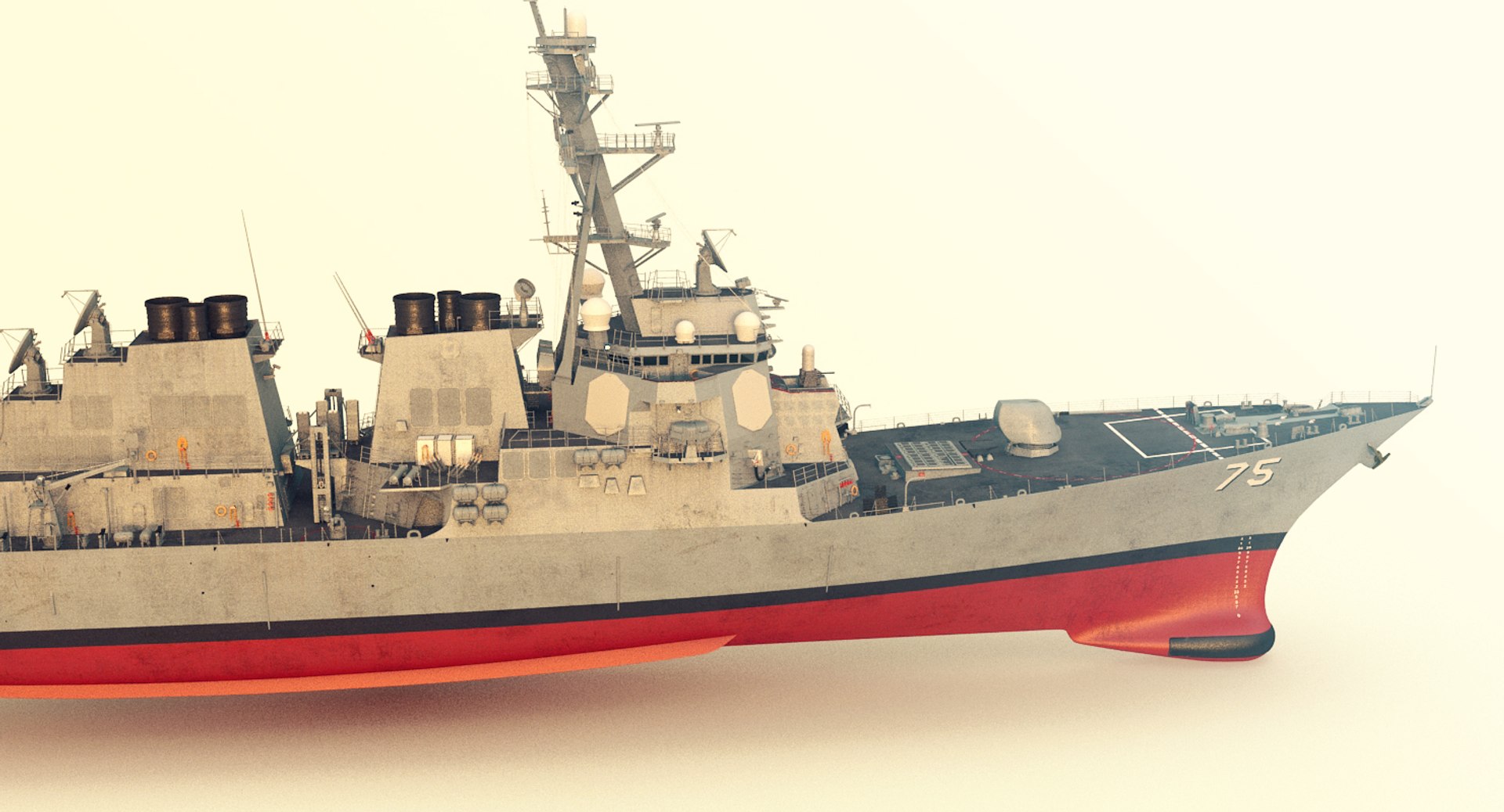 Uss Donald Cook Ddg 3D - TurboSquid 1398589