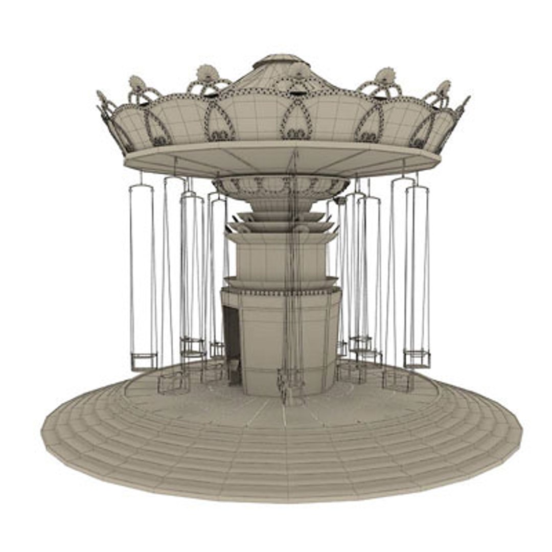 3d Model Of Swing Wave Swinger