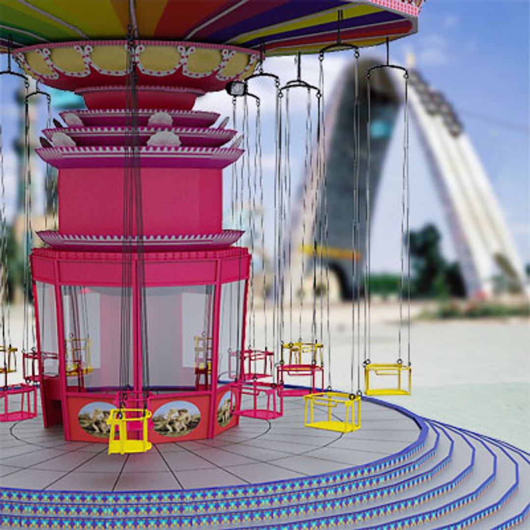 3d Model Of Swing Wave Swinger