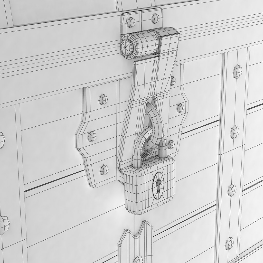 3D Treasure Chest - TurboSquid 1290167