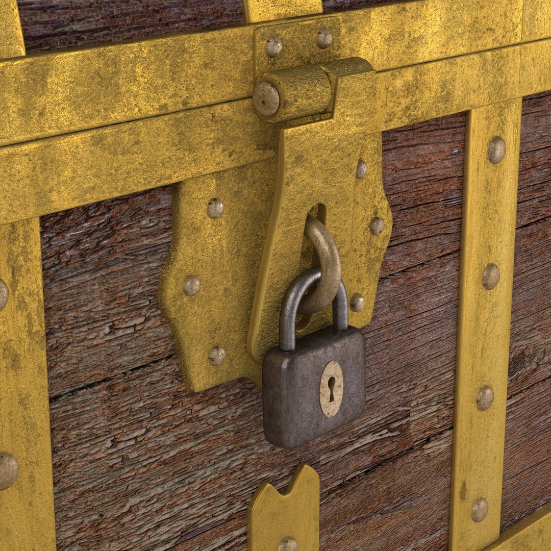 3D Treasure Chest - TurboSquid 1290167