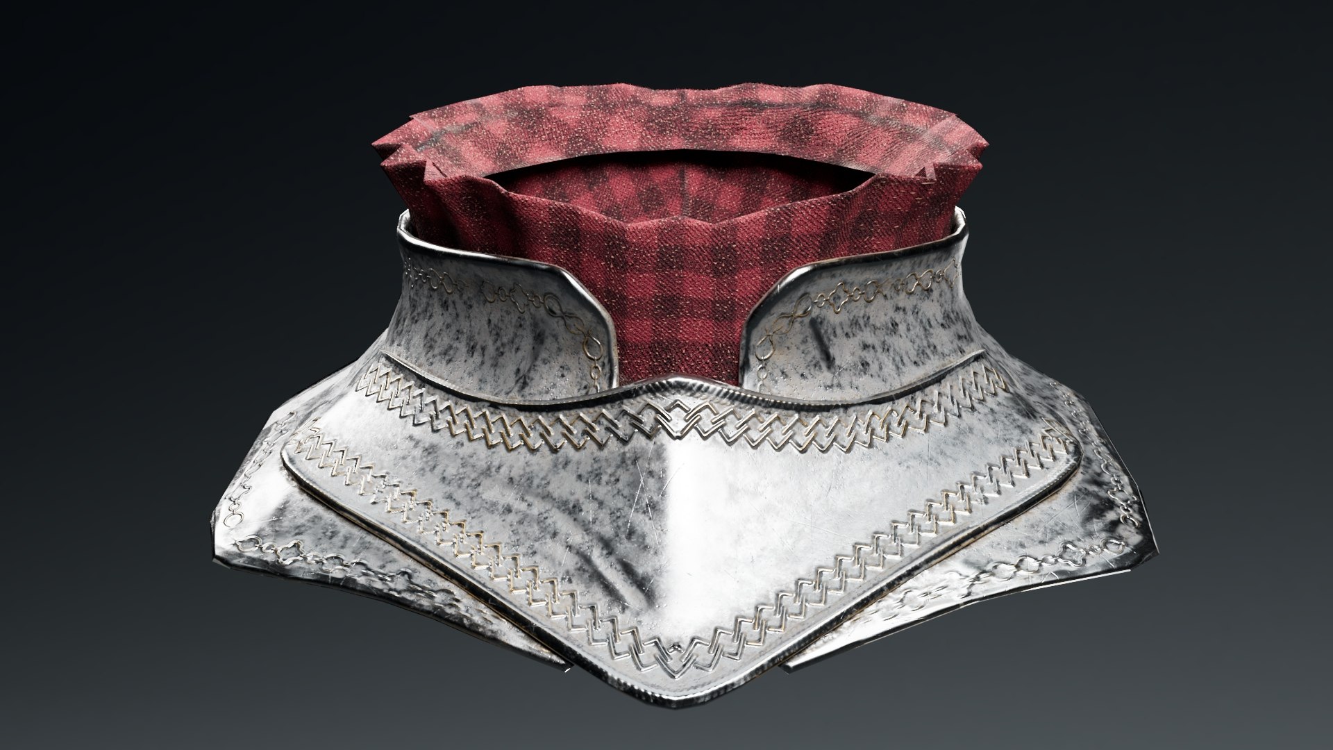 3D Female Knight Neck LowPoly - TurboSquid 2034223