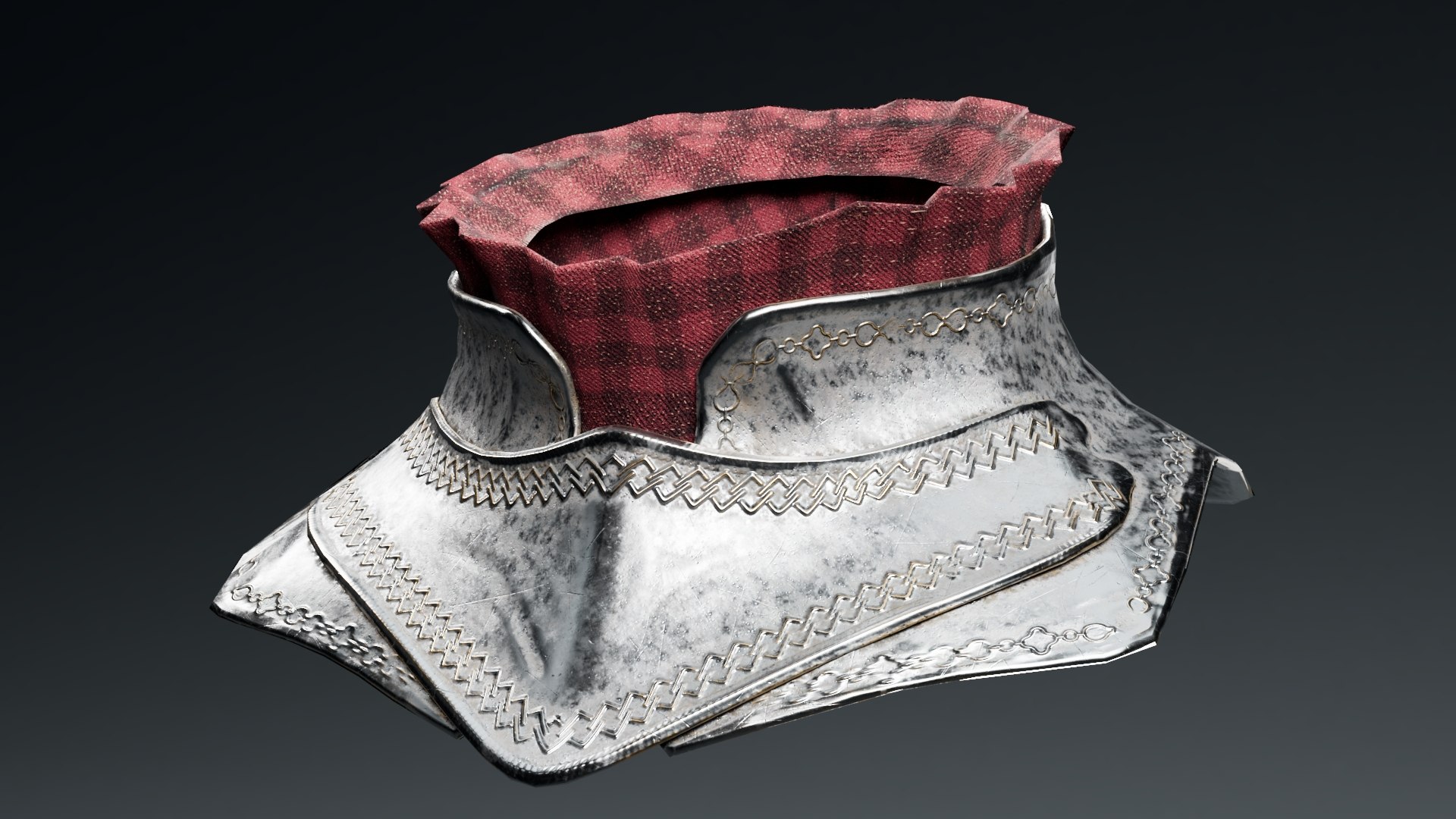 3D Female Knight Neck LowPoly - TurboSquid 2034223