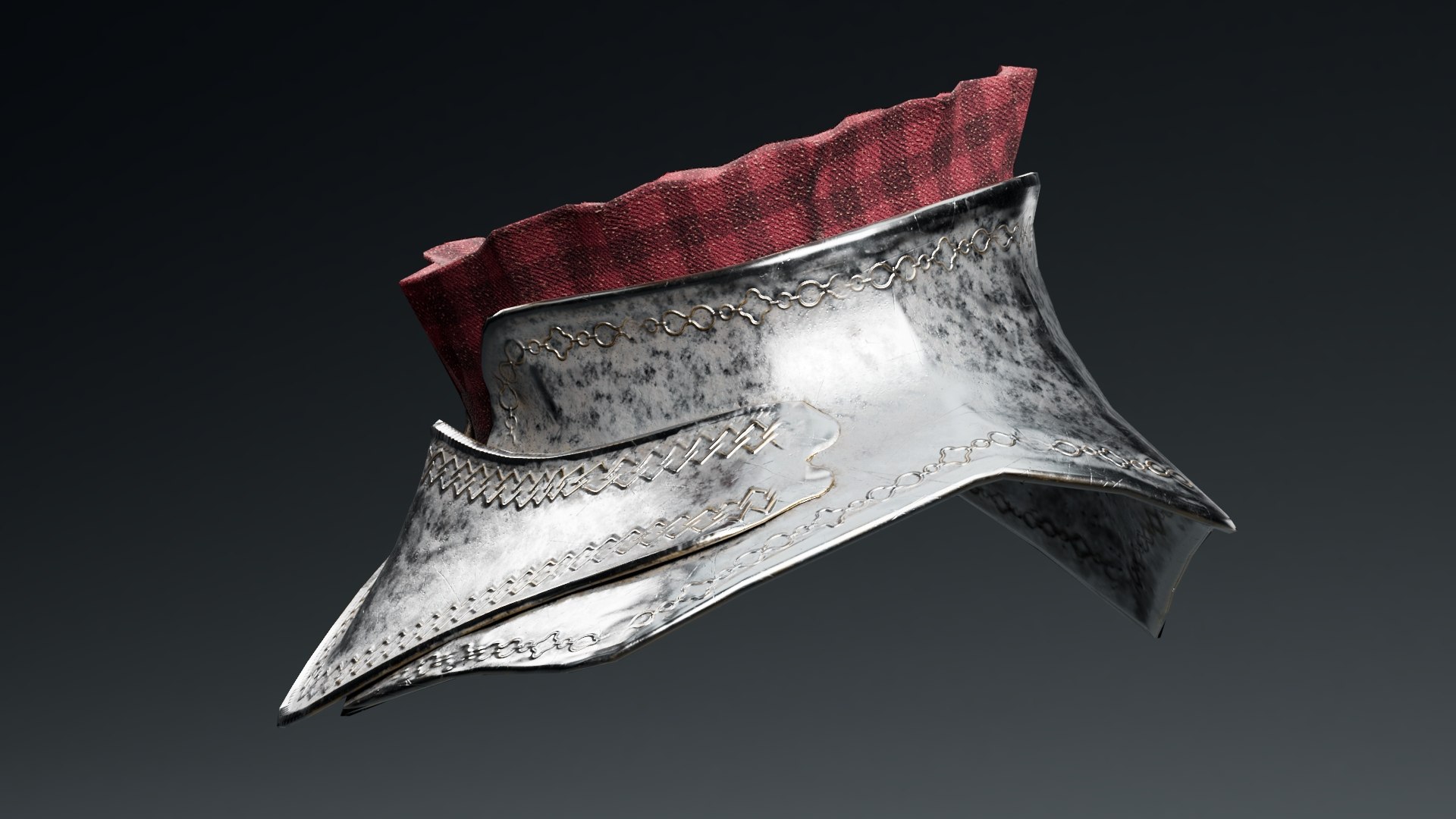 3D Female Knight Neck LowPoly - TurboSquid 2034223