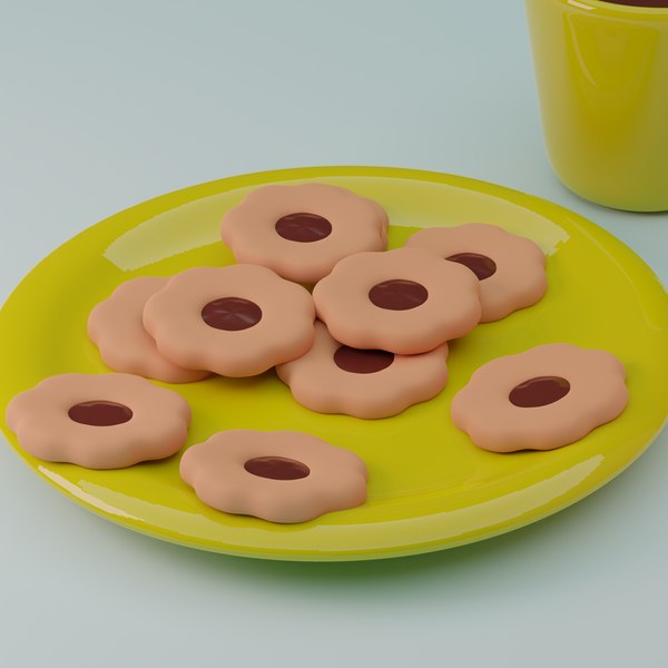 COOKIE model - TurboSquid 1846567