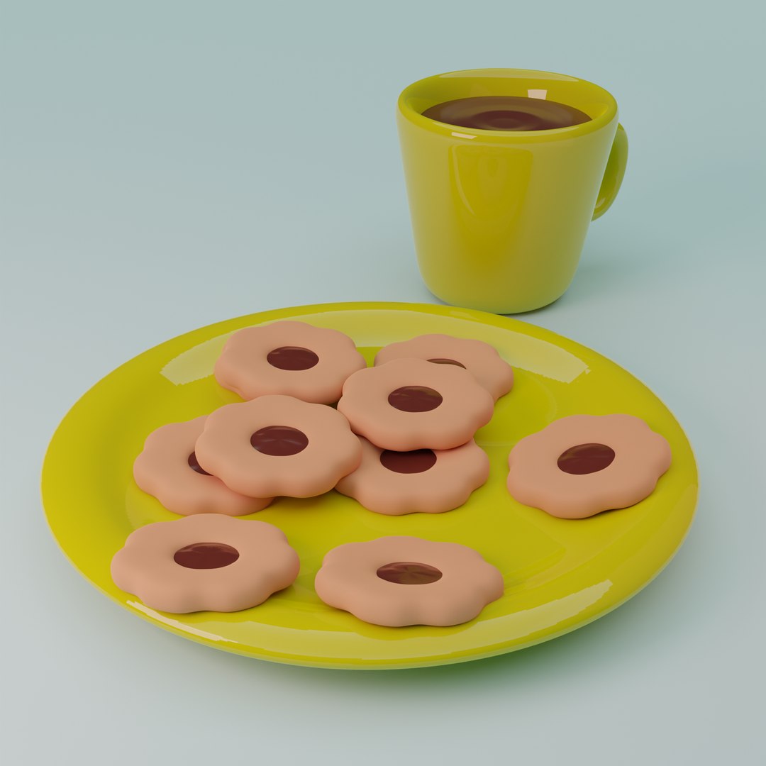 COOKIE Model - TurboSquid 1846567