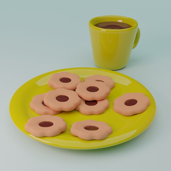 COOKIE model - TurboSquid 1846567