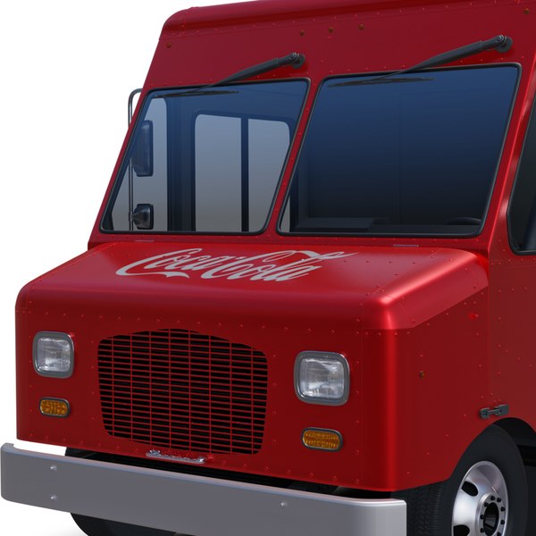 3D model coca-cola delivery step van - TurboSquid 1410703