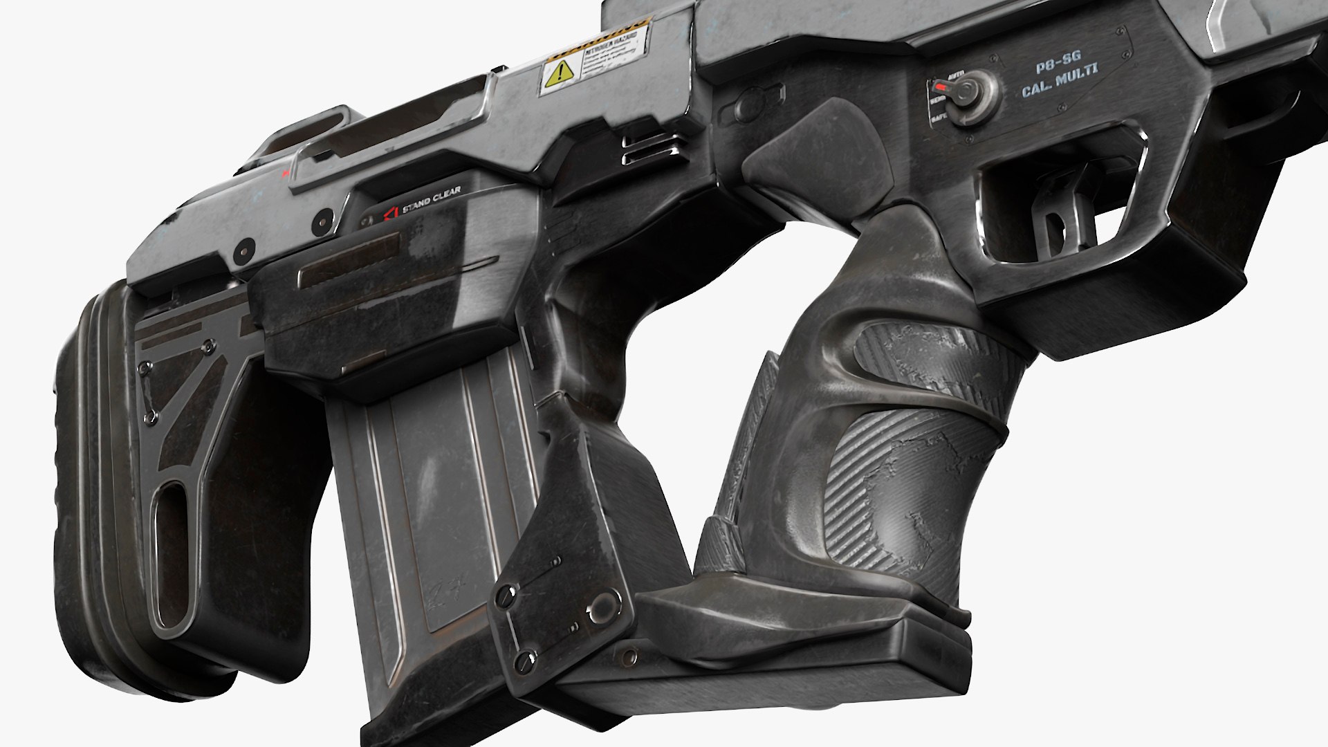 Exoskeleton Soldier With Rifle 3D Model - TurboSquid 2307406